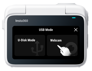 Insta360 go3 Camera Tutorial-Webcam Mode